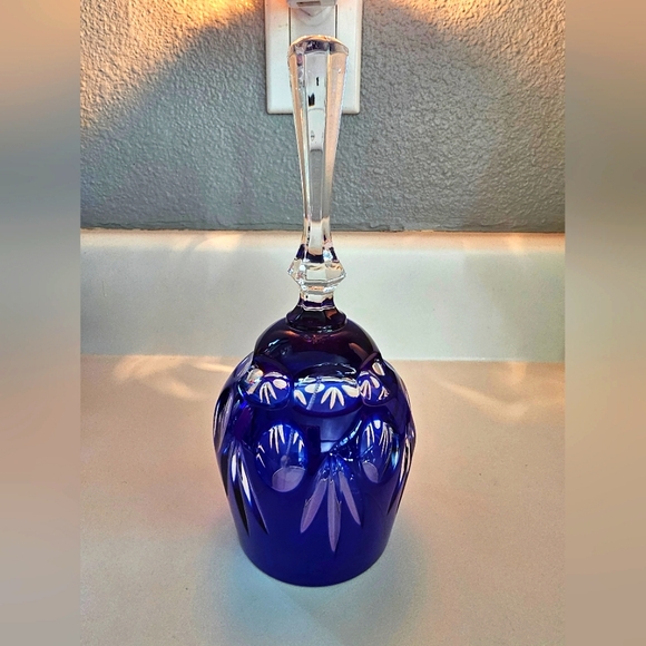 Source Unknown | Accents | Vintage West Germany Cut Glass Bell | Poshmark
